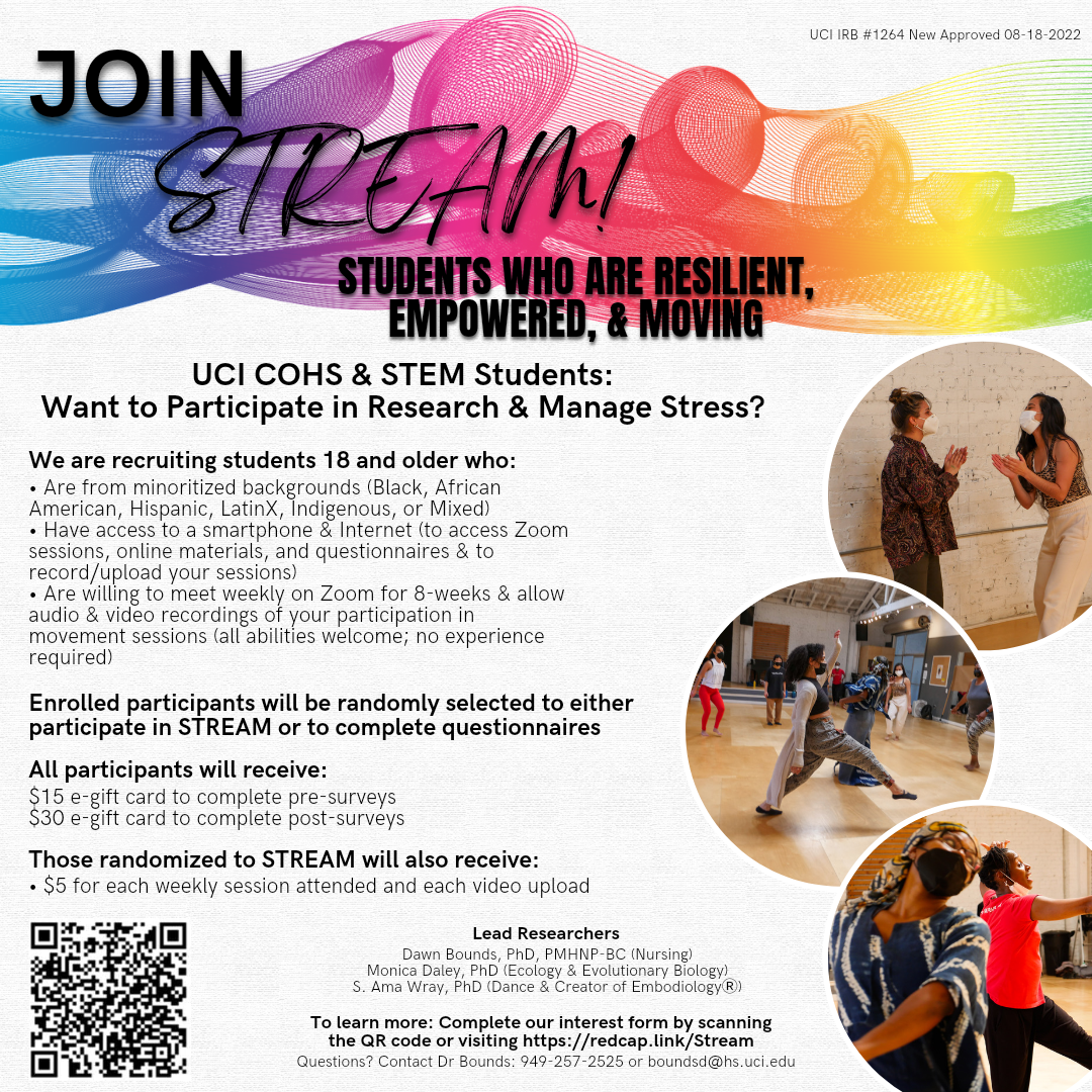 Recruiting participants for movement & well-being study – Center for ...